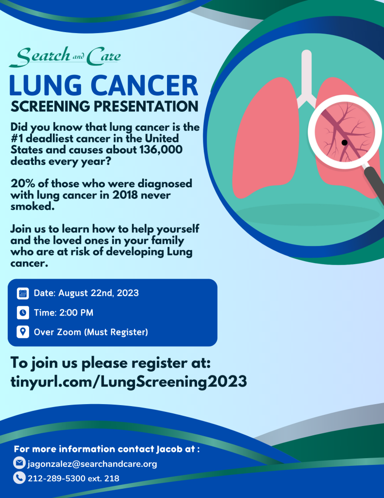 Lung Cancer Screening Presentation – Search and Care